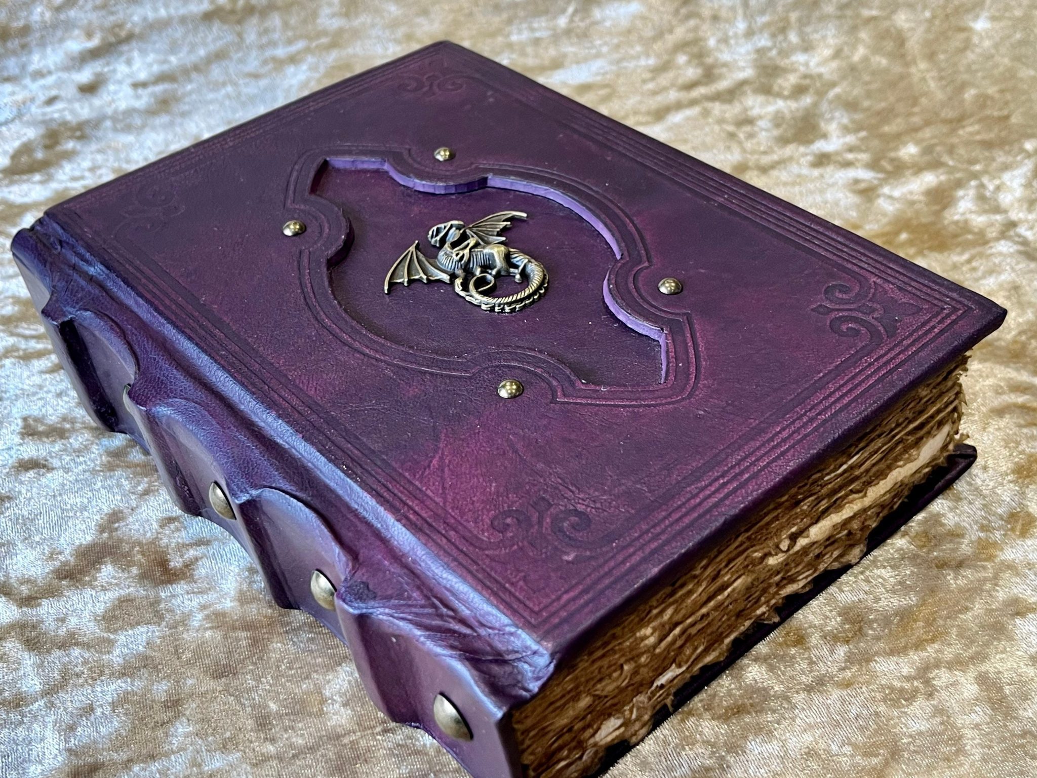 Book of Shadows A5 Dragon Old Antique Tome Book Notebook Journal Diary Gift