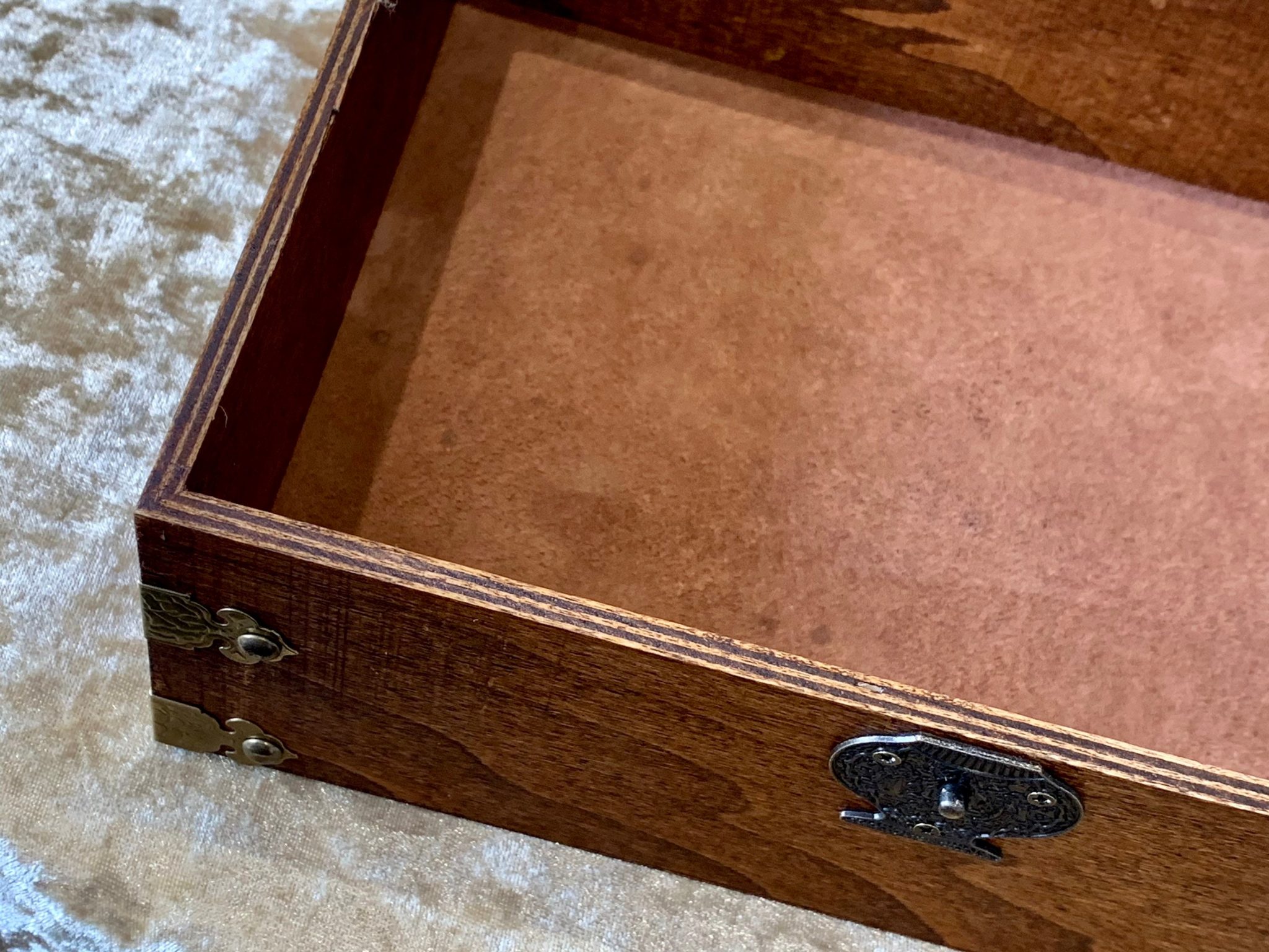 Chest Dungeons and Dragons Chest with metal Celtic Knot RPG box