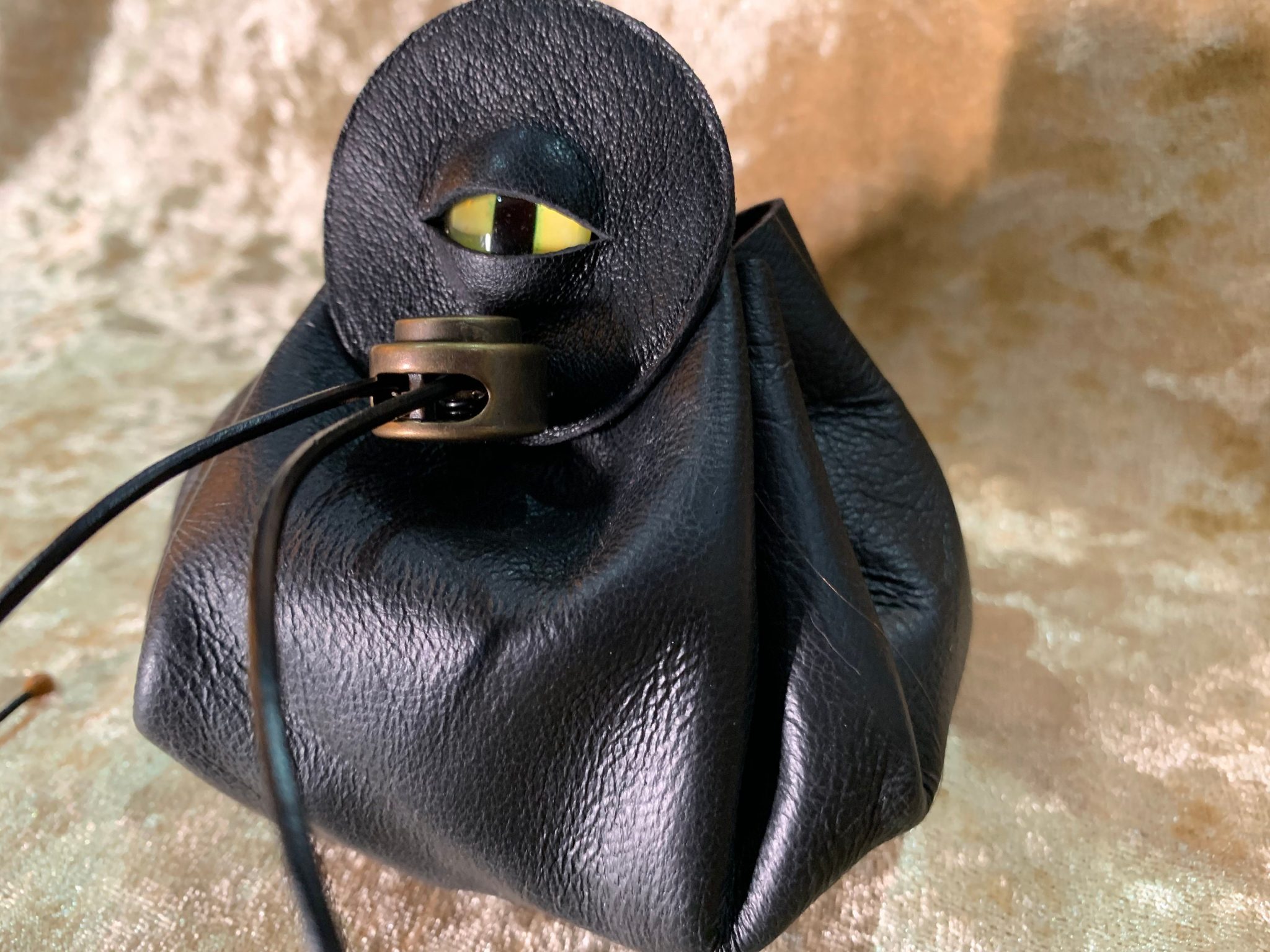 Dungeons and Dragons Leather Dice Bag DnD Dicebag Gifts Coin Pouch