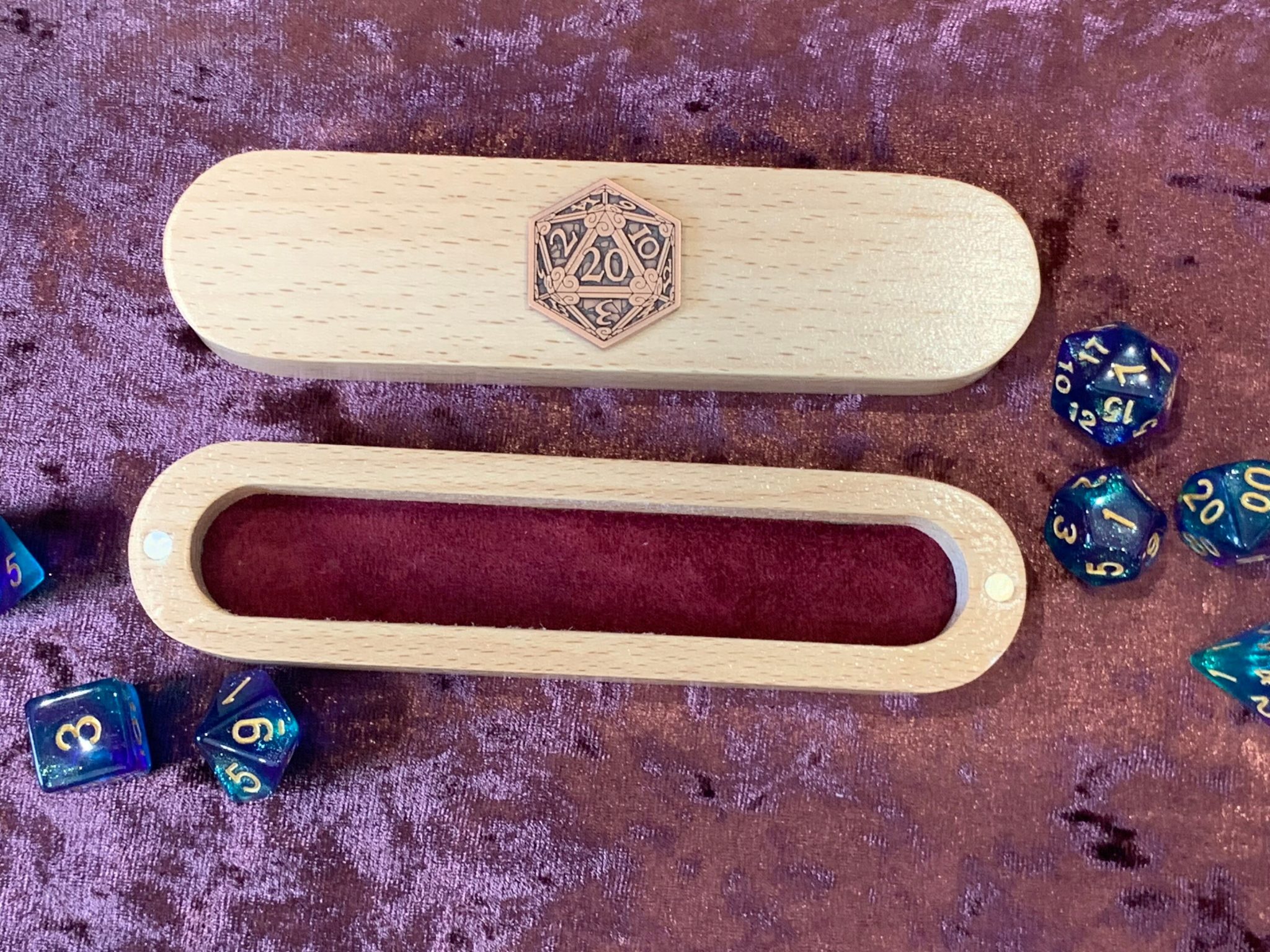 Dice Vault Dungeons and Dragons Leather DnD Dice Vault