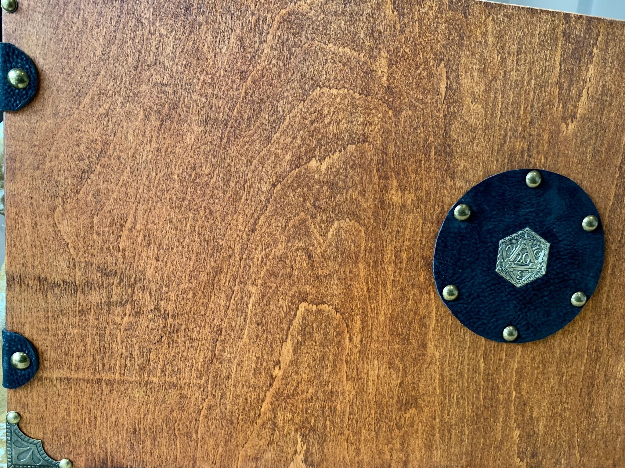 Wooden DM Screen for DnD Dungeons and Dragons and Pathfinder.