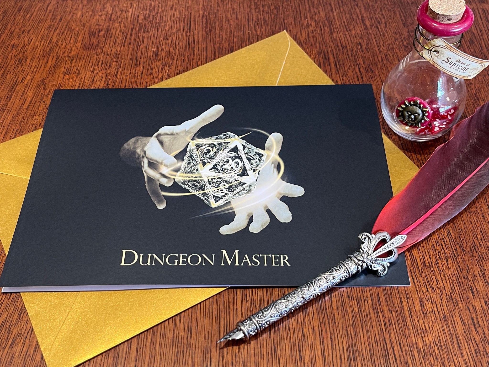 Dungeon Master Greeting Card Dungeons and Dragons