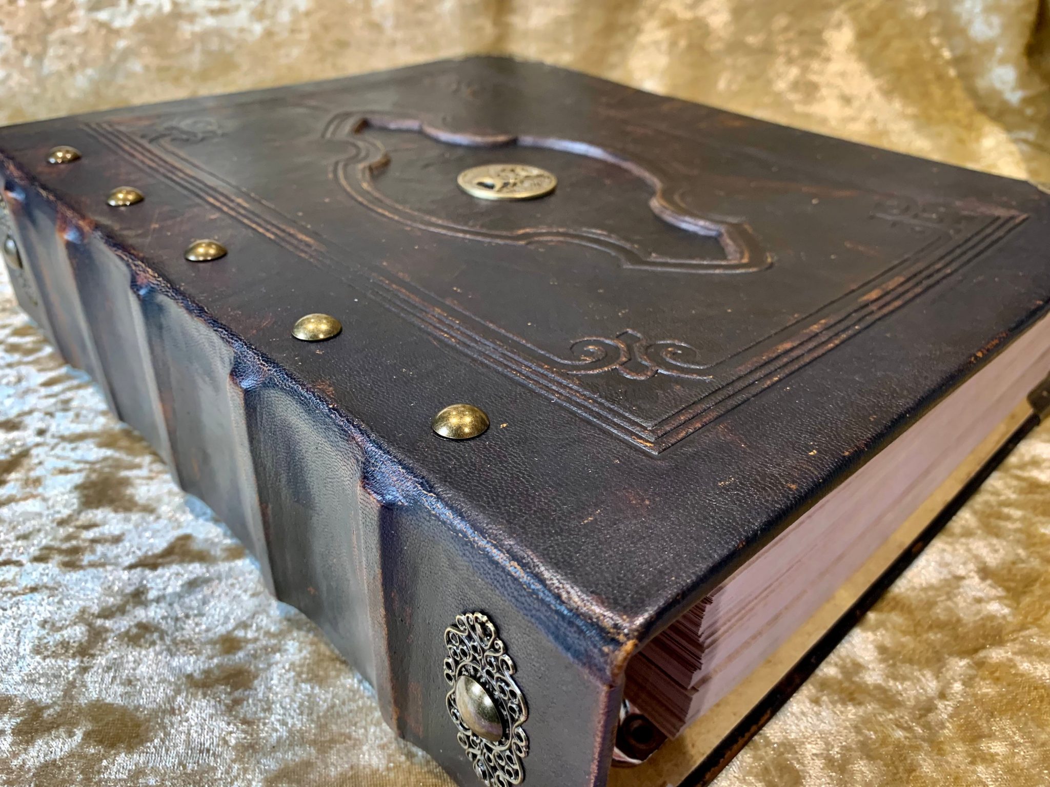Leather Binder A4 Fantasy Dungeons & Dragons, Witchcraft, D&D, RPG