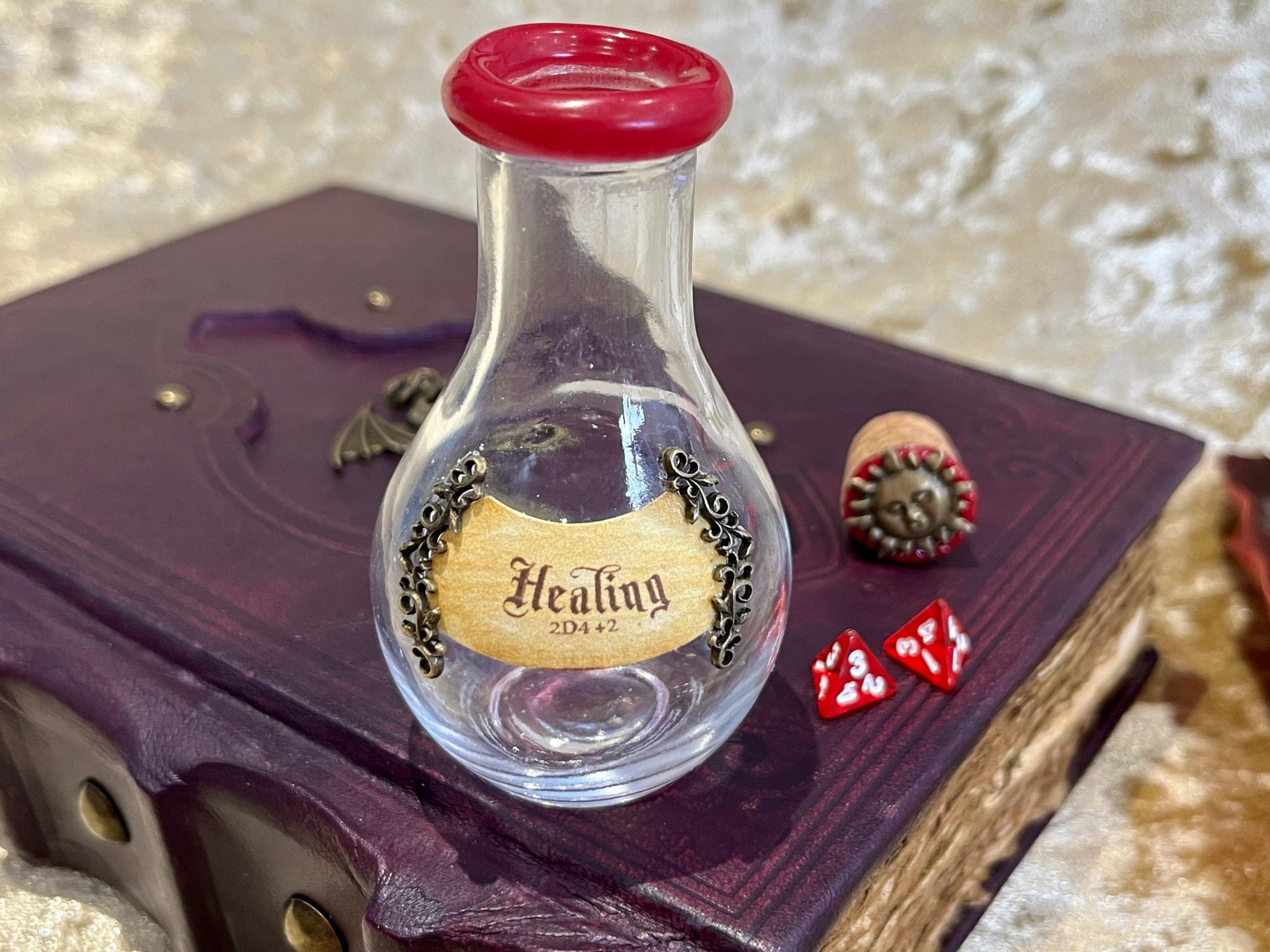 Healing Potion Set Dungeons and Dragons Healing Potion RPG gift