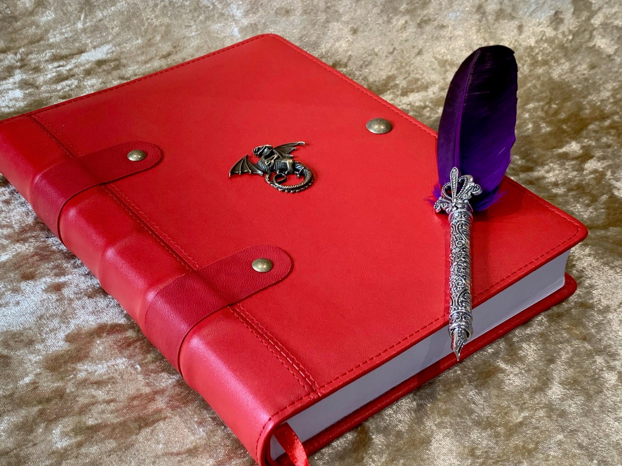 Notebook Fantasy Dragon Journal Dungeons and Dragons Dragon Metal