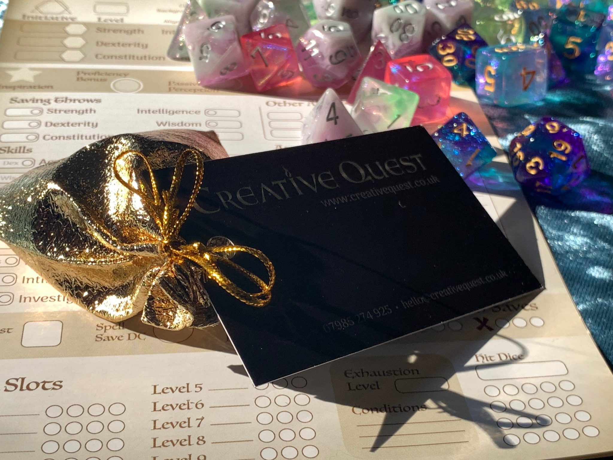 Dice for RPG Games like Dungeons and Dragons, DnD