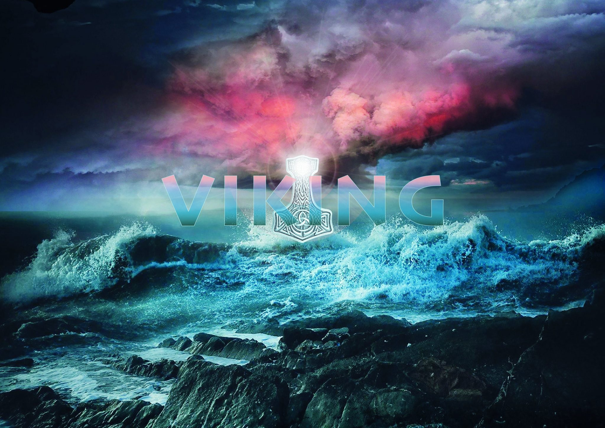 Viking A5 Greeting Card with Gold Metallic Envelope Dungeons and ...