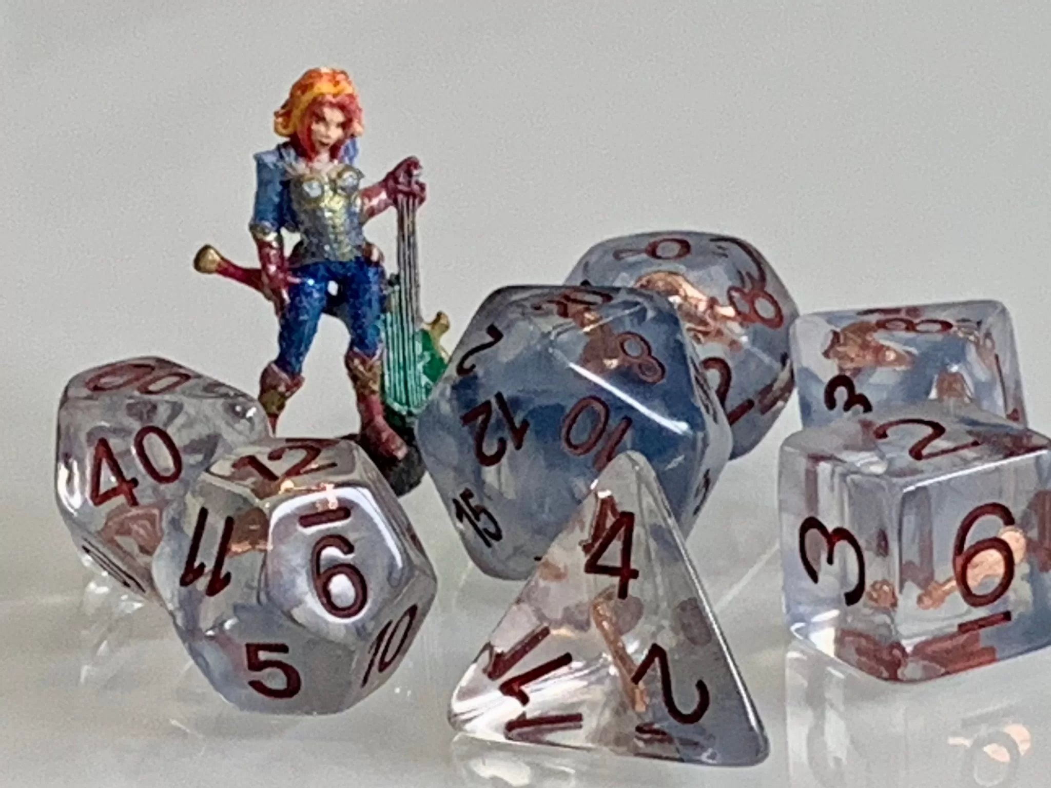 Dnd Dice Set Dungeons & Dragons Dice Set With Wooden Chest – 7-Piece ...