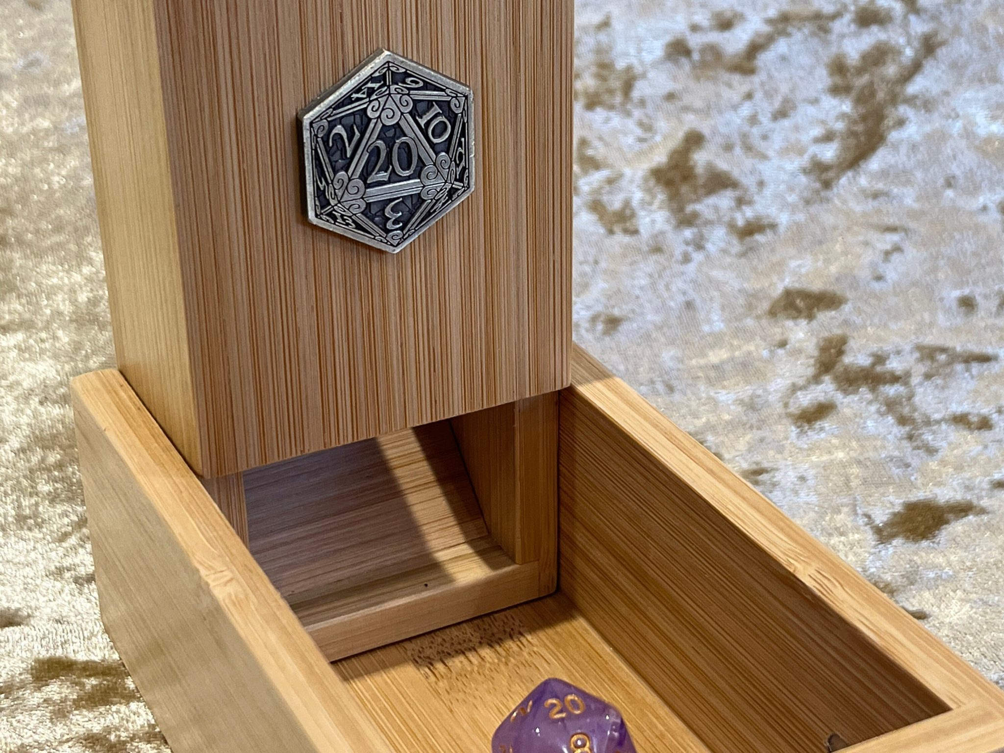 D20 Crit Collapsible Dice Tower for Dungeons and Dragons, Pathfinder ...