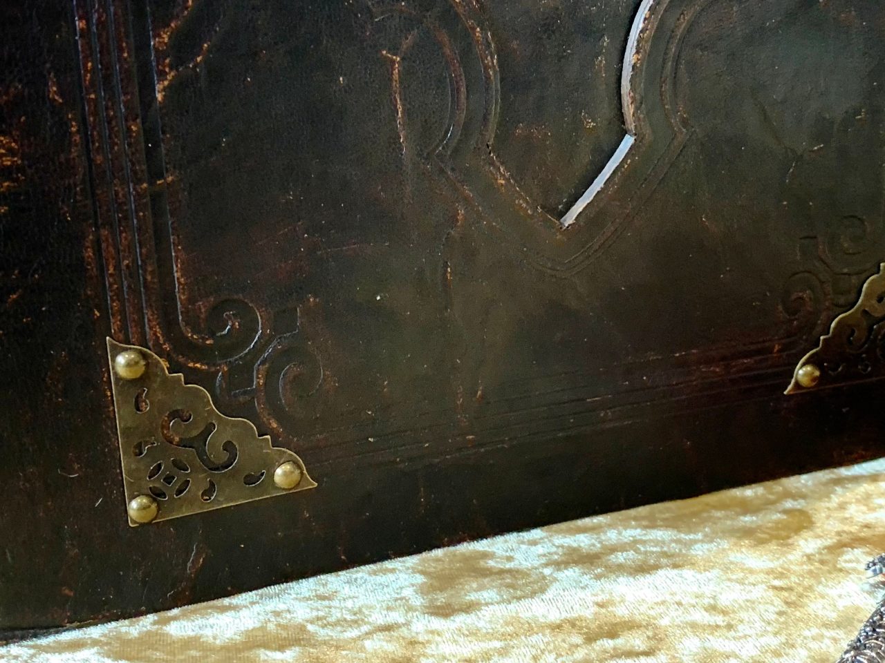Leather Binder A4 Fantasy ‘Ohm’ Witchcraft, D&D, RPG, Prop, Tome Book ...
