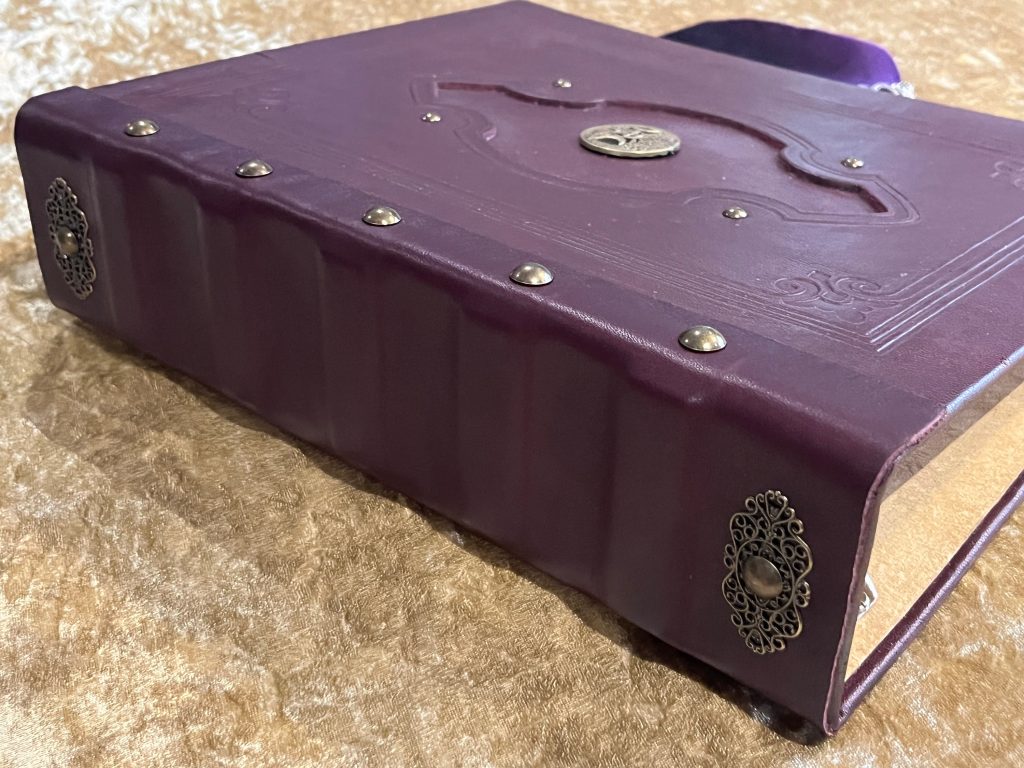 Leather Binder A4 Fantasy ‘Triple Godess’ Witchcraft, D&D, RPG, Prop ...