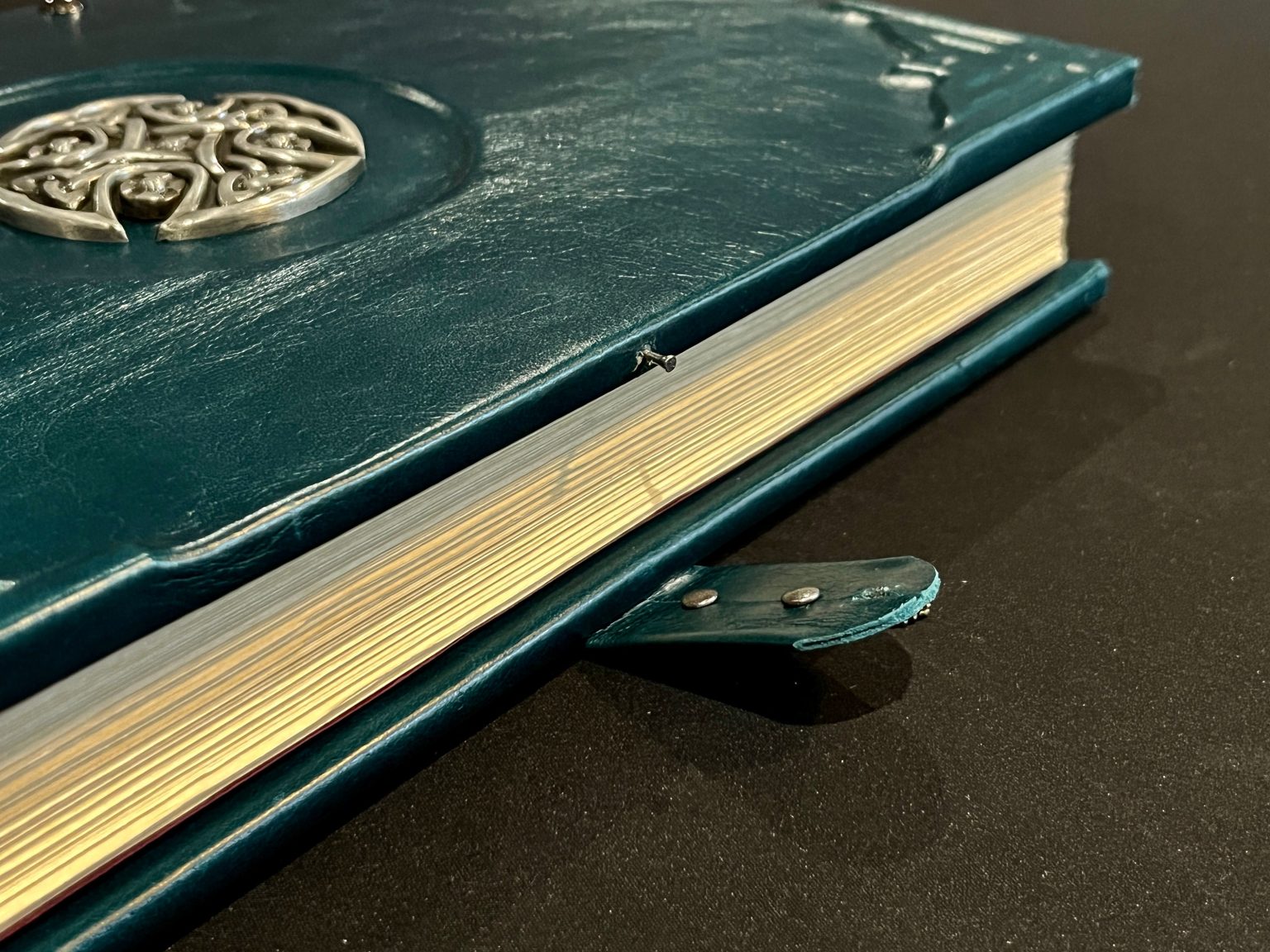 Leather Celtic Cross Genuine Leather A5 Journal, Notebook, Tome ...