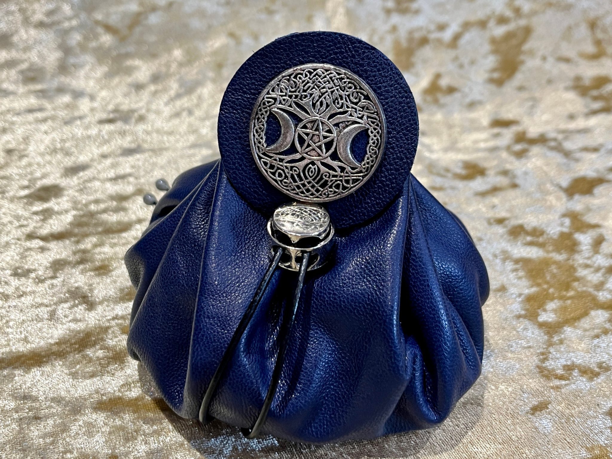 Leather Dice Bag Pouch for Dungeons and Dragons, RPG and Cosplay ...